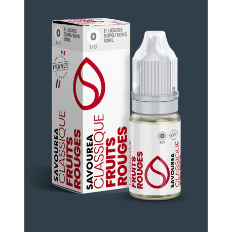 E-liquide fruits rouges Savourea 10ml - Intense & Français