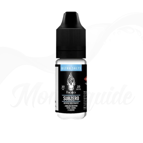 5,89€ Eliquide Sub Zero Ultra Salts 10 ml de Halo