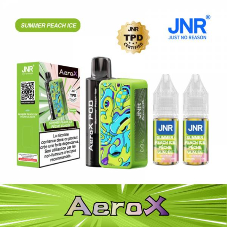 Puff JNR AeroX 32K Summer Peach Ice – 32 000 bouffées de pêche glacée