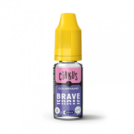 E-liquide Brave 10 ml Cirkus | Classic blond sec & épices | VDLV